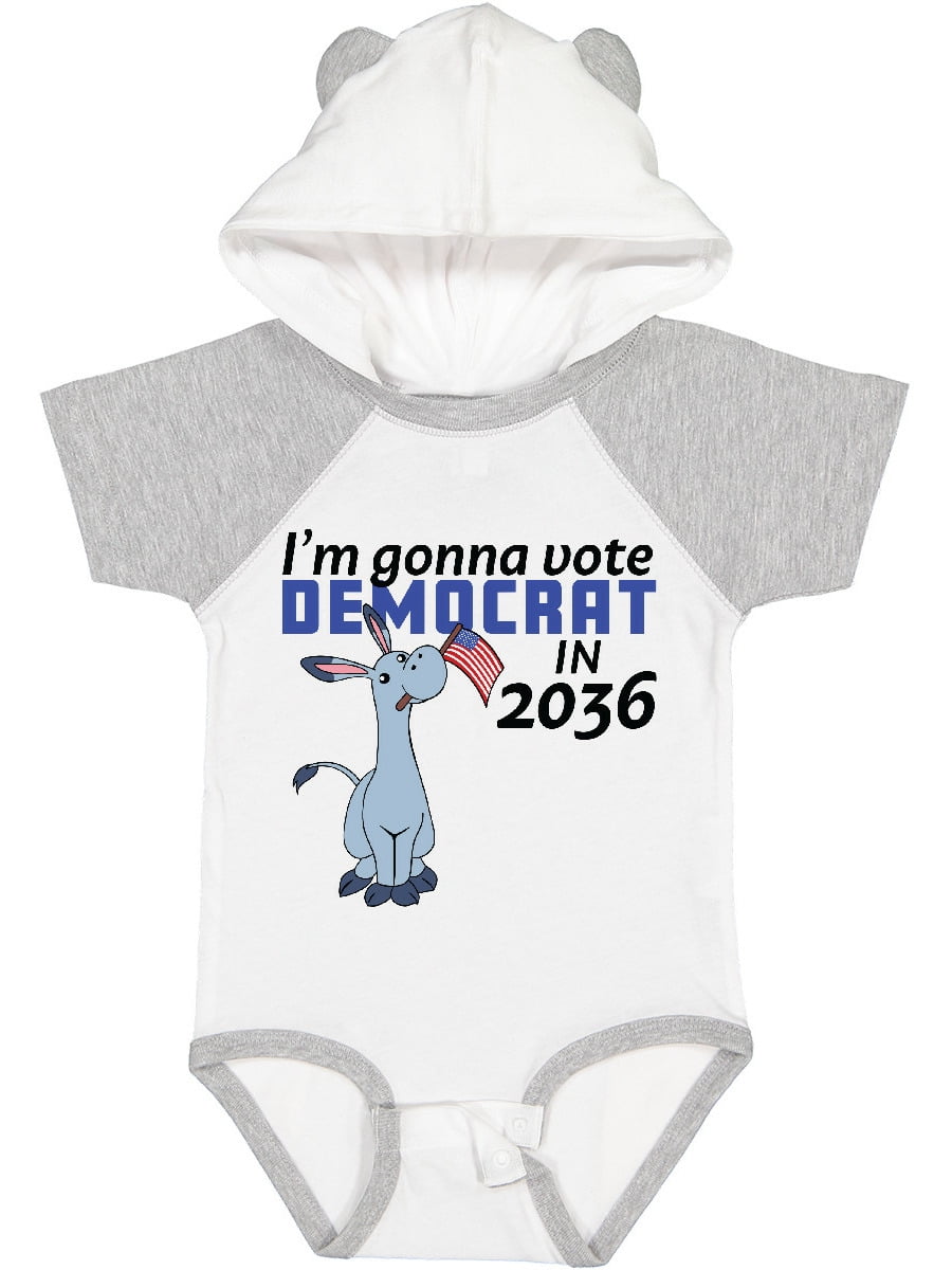 Inktastic I'm Gonna Vote Democrat in 2036 Boys or Girls Baby Bodysuit ...