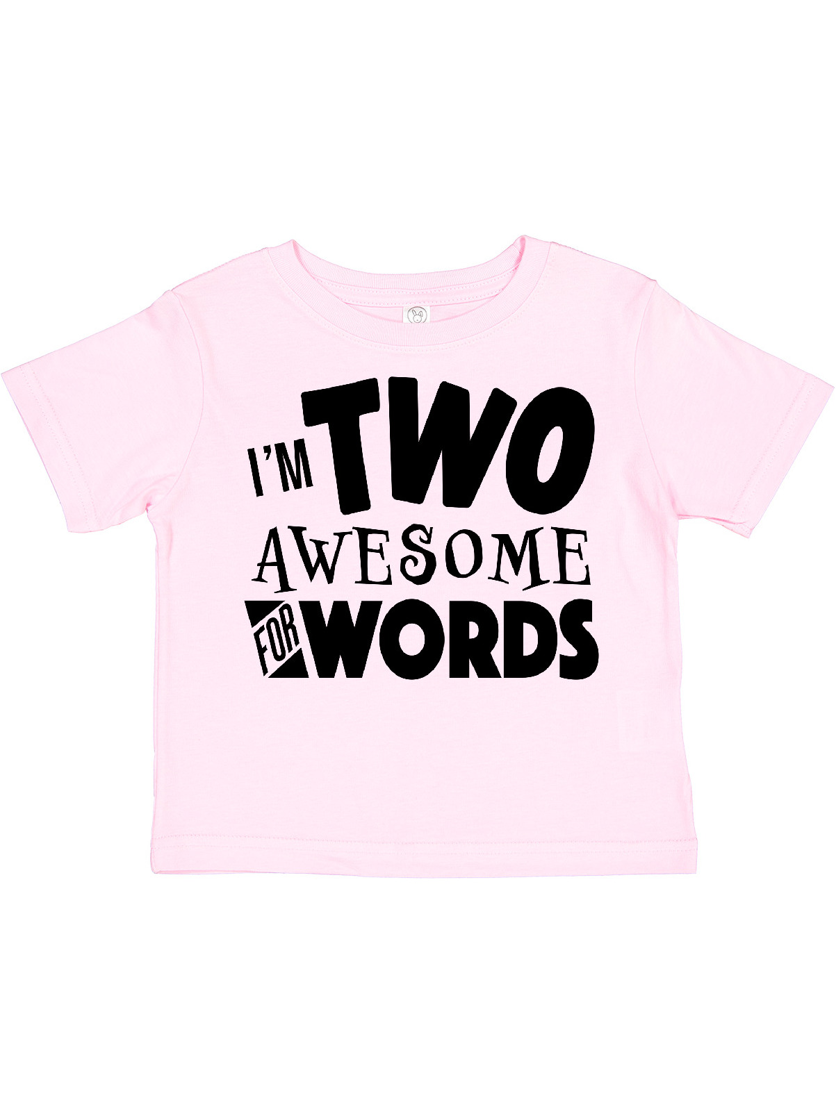 Inktastic I'm Two Awesome for Words 2nd Birthday Boys or Girls Toddler ...