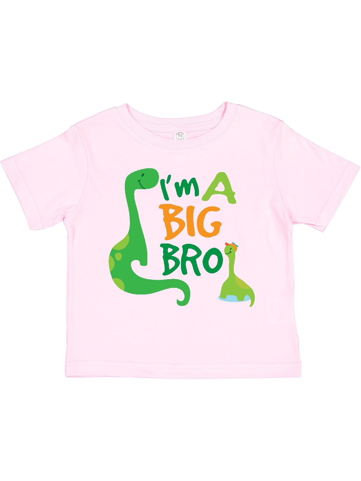 Inktastic I'm a Big Bro Dinosaur Boys Brother Announcement Boys Toddler ...