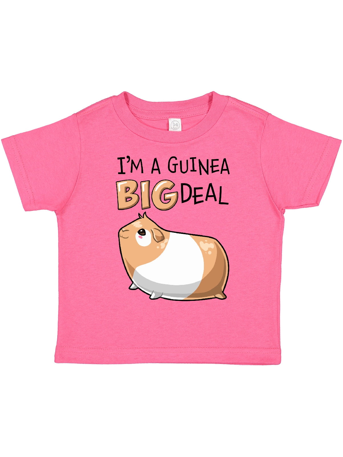 Inktastic I'm a Guinea Big Deal with Cute Guinea Pig Boys or Girls Toddler T-Shirt - Walmart.com