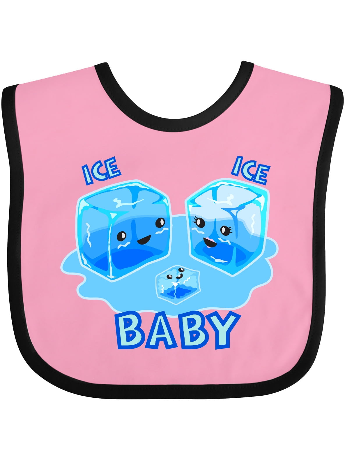 Inktastic Ice Ice Baby Boys or Girls Baby Bib - Walmart.com