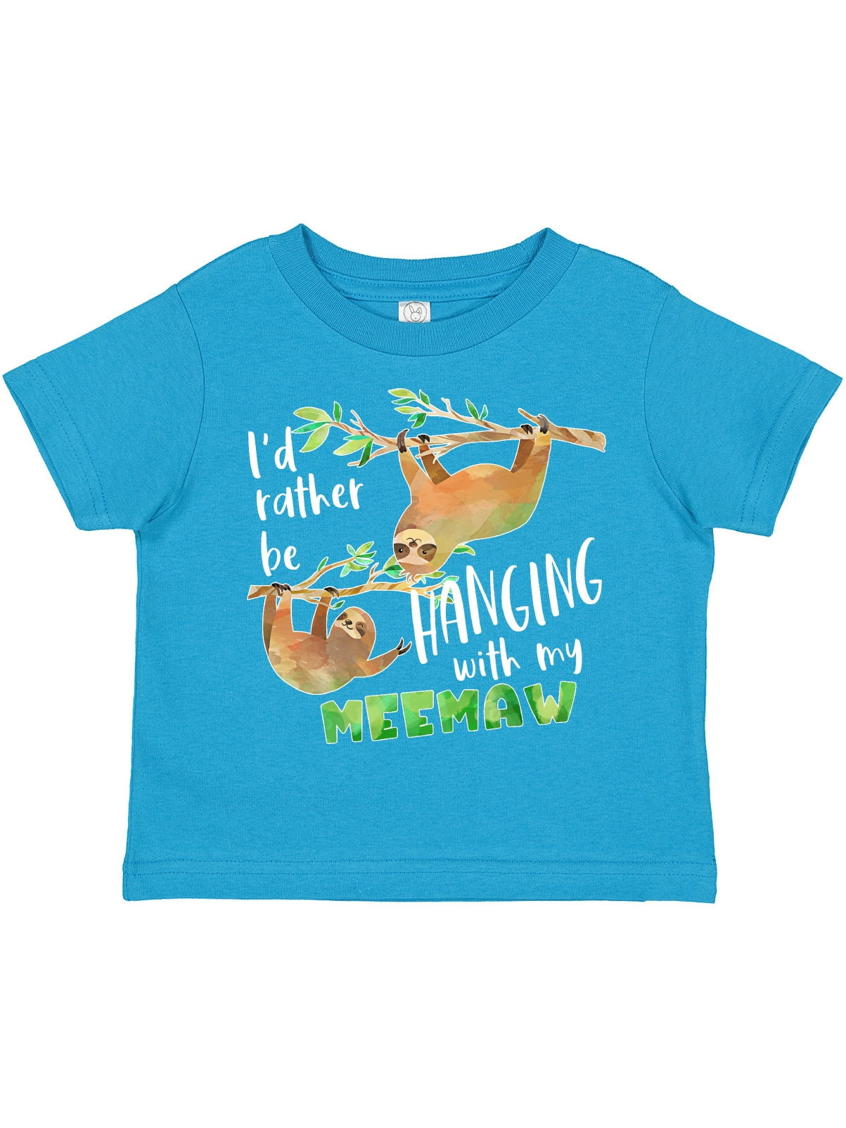 Inktastic Id Rather Be Hanging with My Meemaw- Cute Sloths Boys or ...