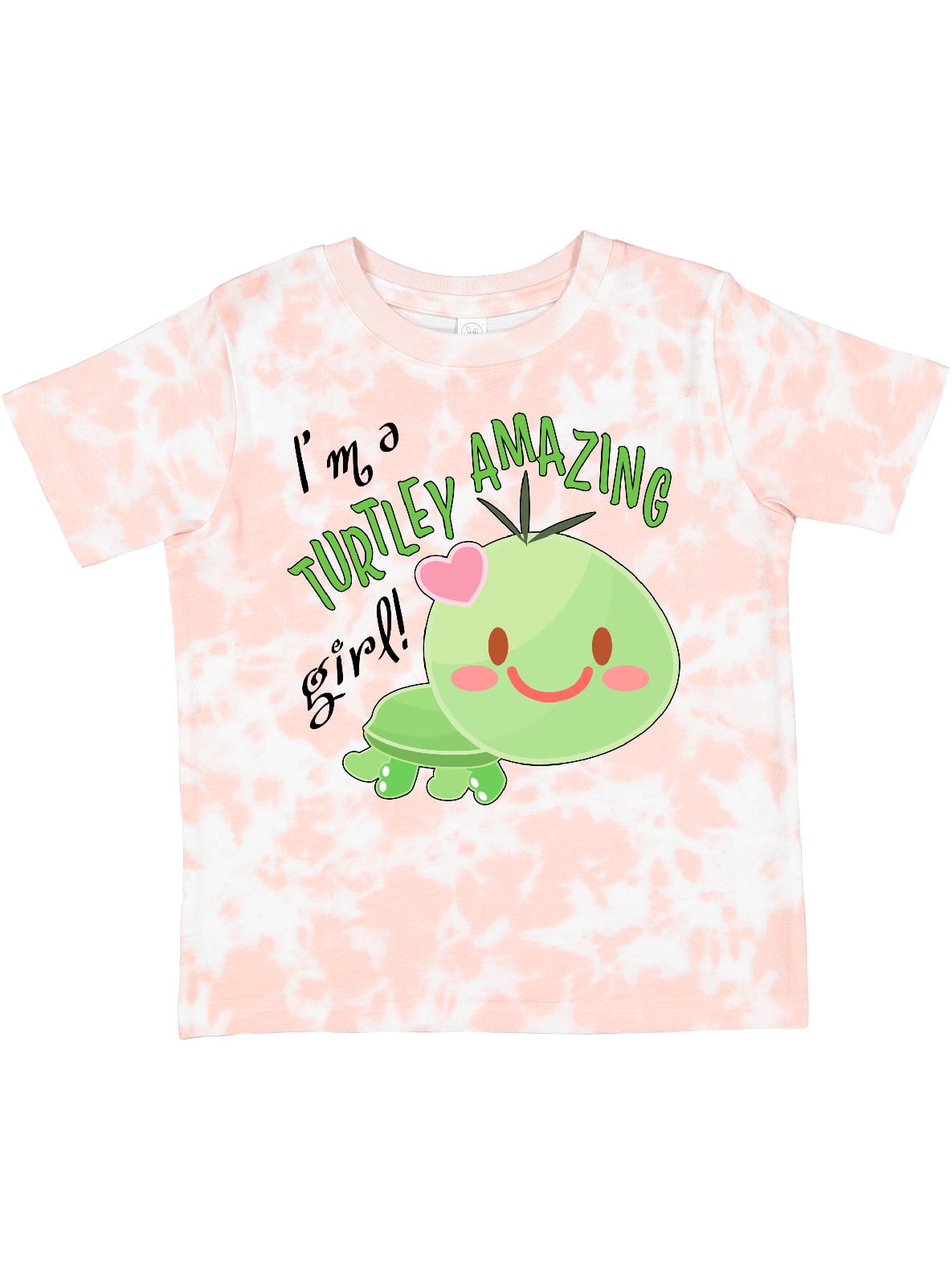 Inktastic Im a Turtle-ly Amazing Girl- Cute Turtle Girls Toddler T ...