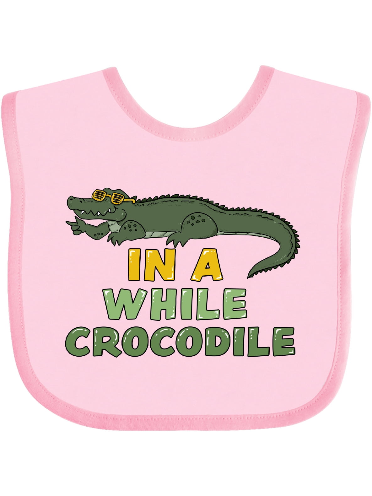 Inktastic In a While Crocodile with Cool Green Crock in Sunglasses Boys ...