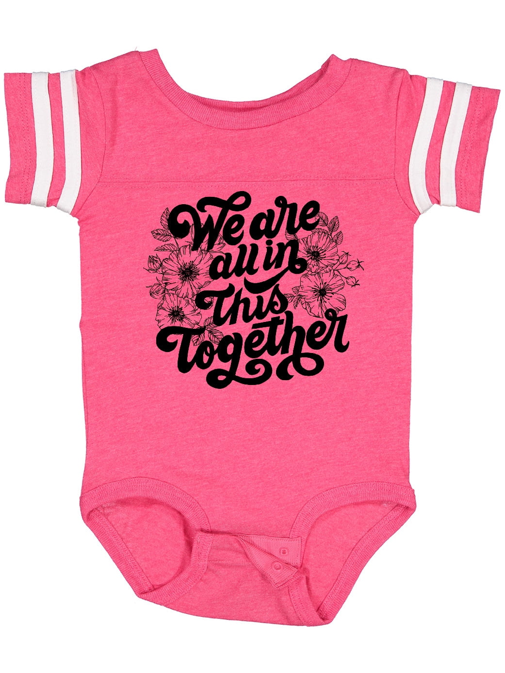Inktastic Inspirational We Are All In This Together Boys or Girls Baby ...