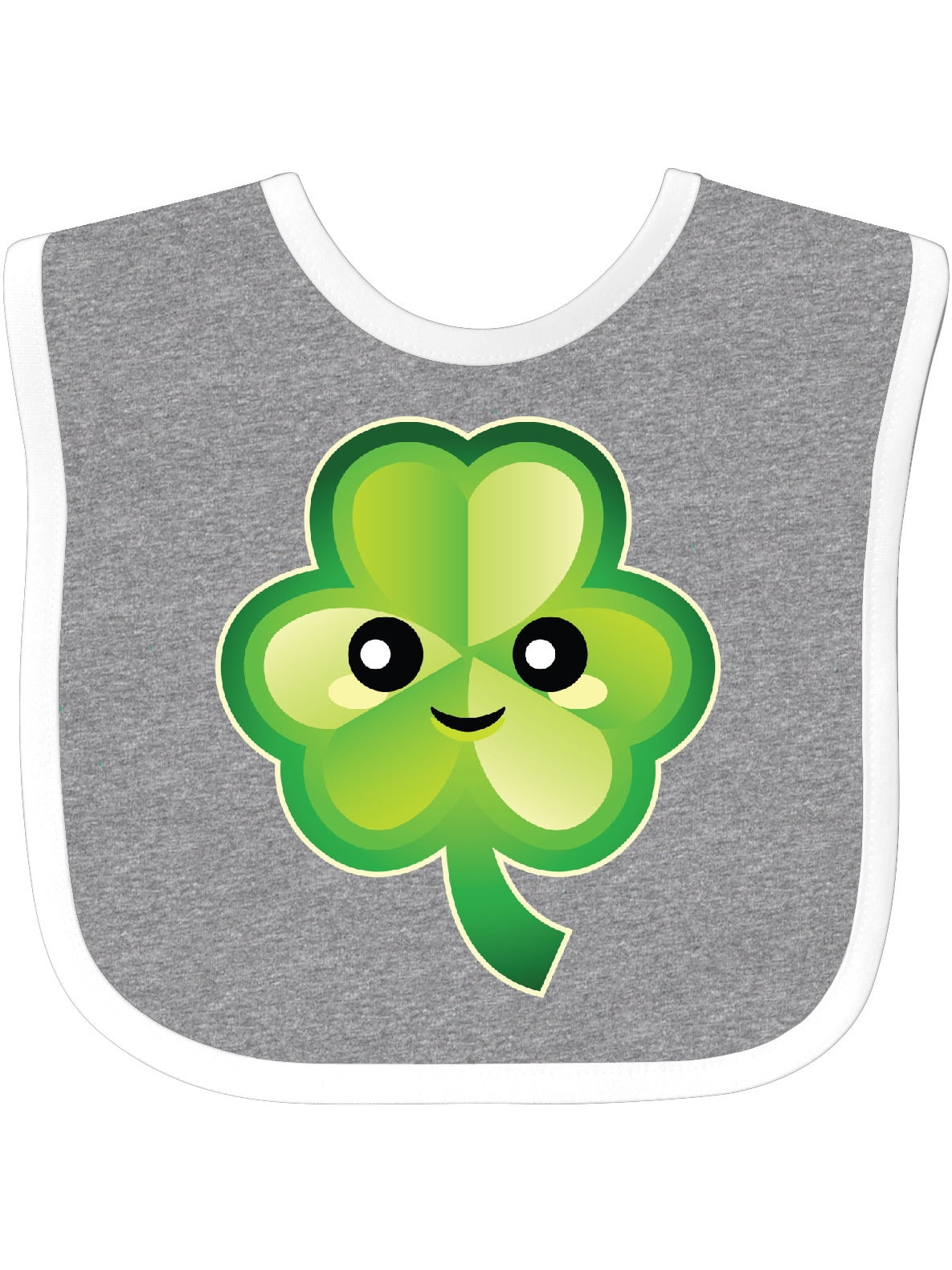 Inktastic Irish Shamrock Funny St Patricks Day Boys or Girls Baby Bib ...