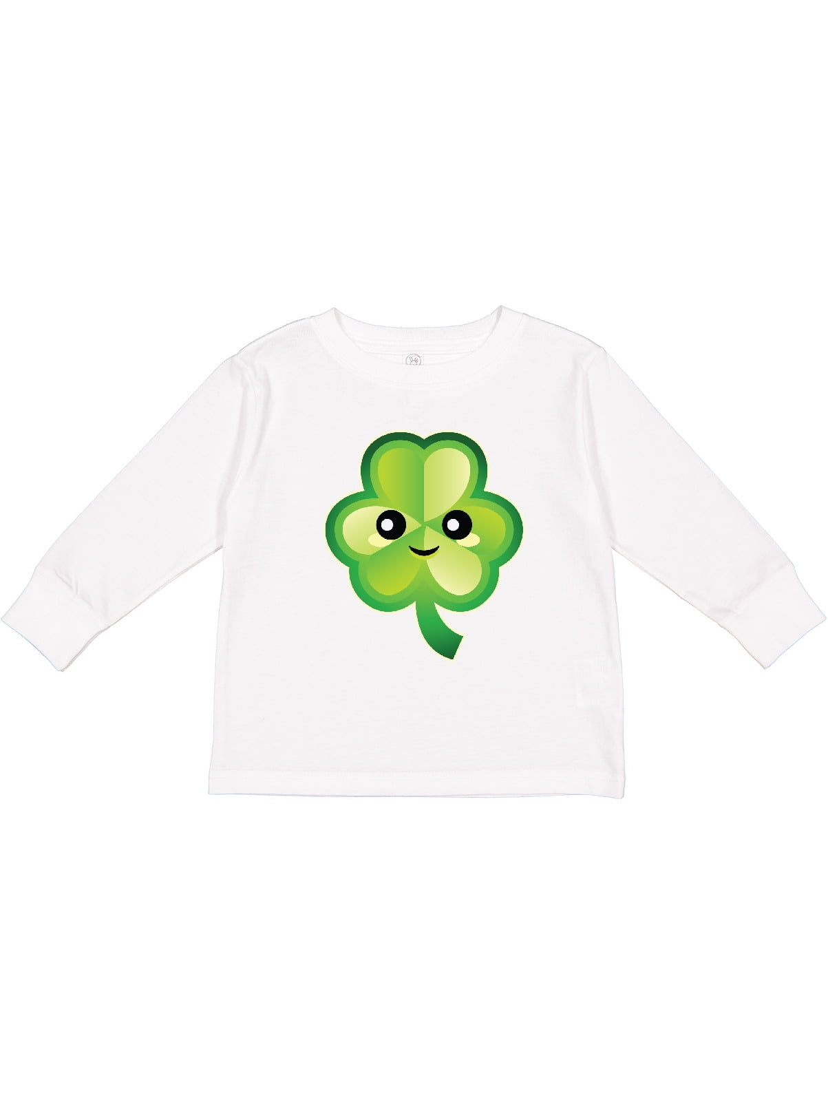 Inktastic Irish Shamrock Funny St Patricks Day Boys or Girls Long Sleeve Toddler T-Shirt ...