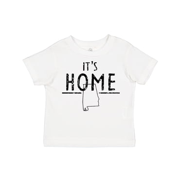 Inktastic It's Home- State of Michigan Outline Distressed Text Boys or ...
