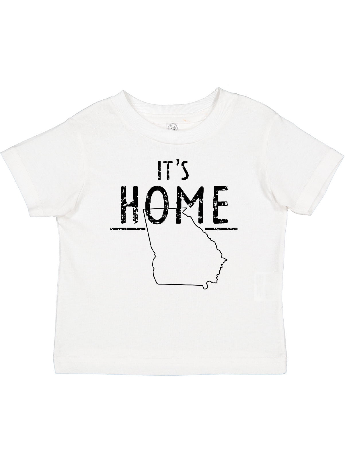 Inktastic It's Home- State of Georgia Outline Distressed Text Boys or ...