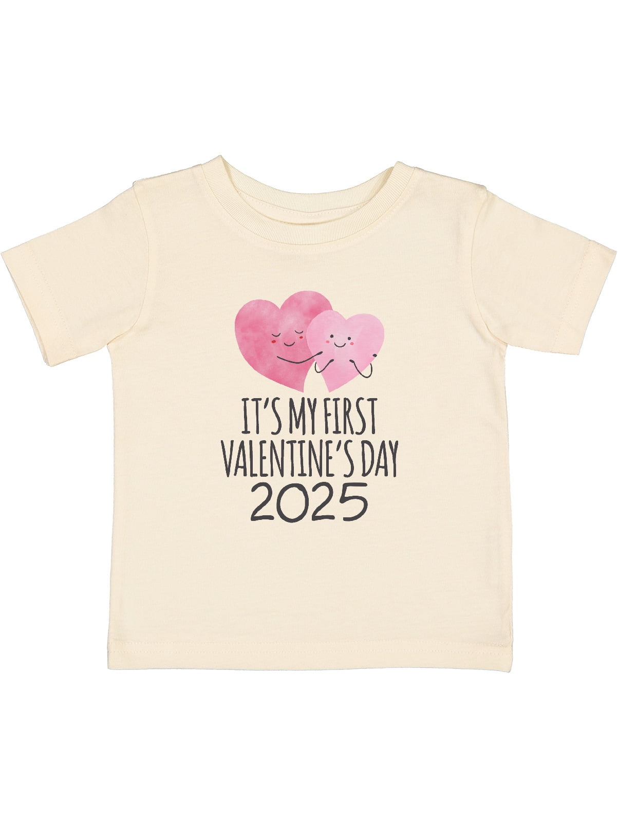 Inktastic It's My First Valentine's Day 2025 Boys or Girls Baby T-Shirt ...
