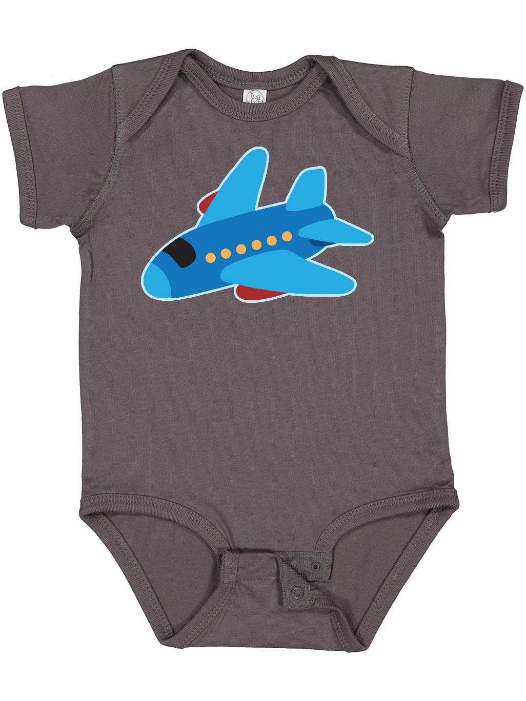 Inktastic Jet Airplane Childs Plane Boys or Girls Baby Bodysuit ...