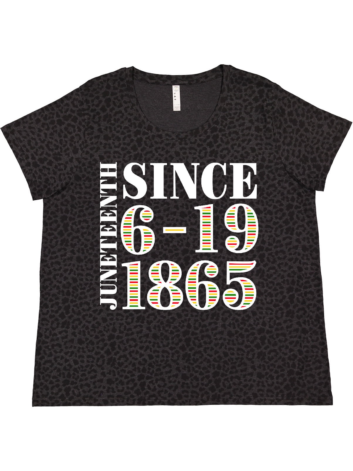 Inktastic Juneteenth Since 6-19-1865 Women's Plus Size T-Shirt ...