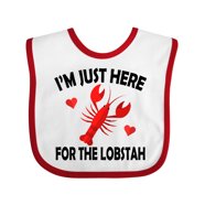 Inktastic Too Cute Crab Boys or Girls Baby Bib - Walmart.com