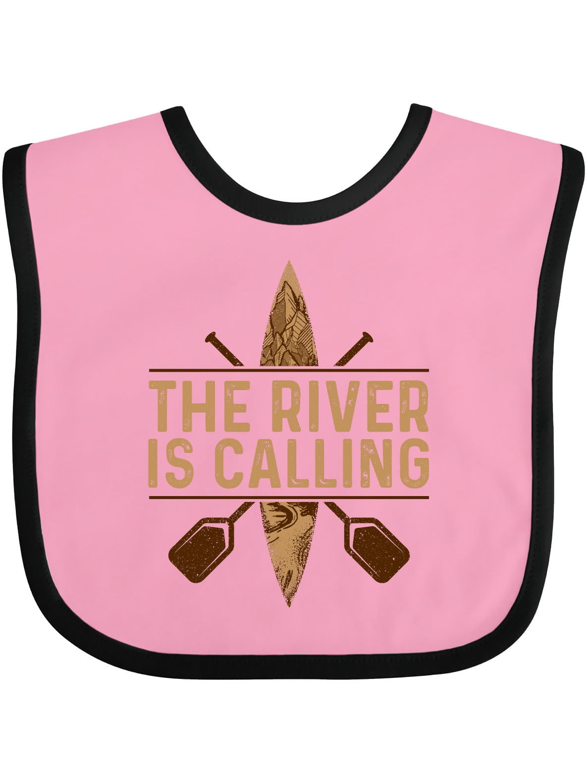 Inktastic Kayaking River is Calling Kayak Boys or Girls Baby Bib ...