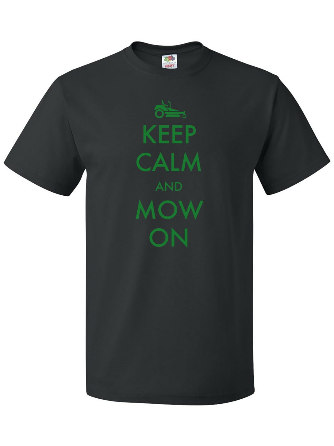 Inktastic Keep Calm and Mow on Zero Turn T-Shirt - Walmart.com