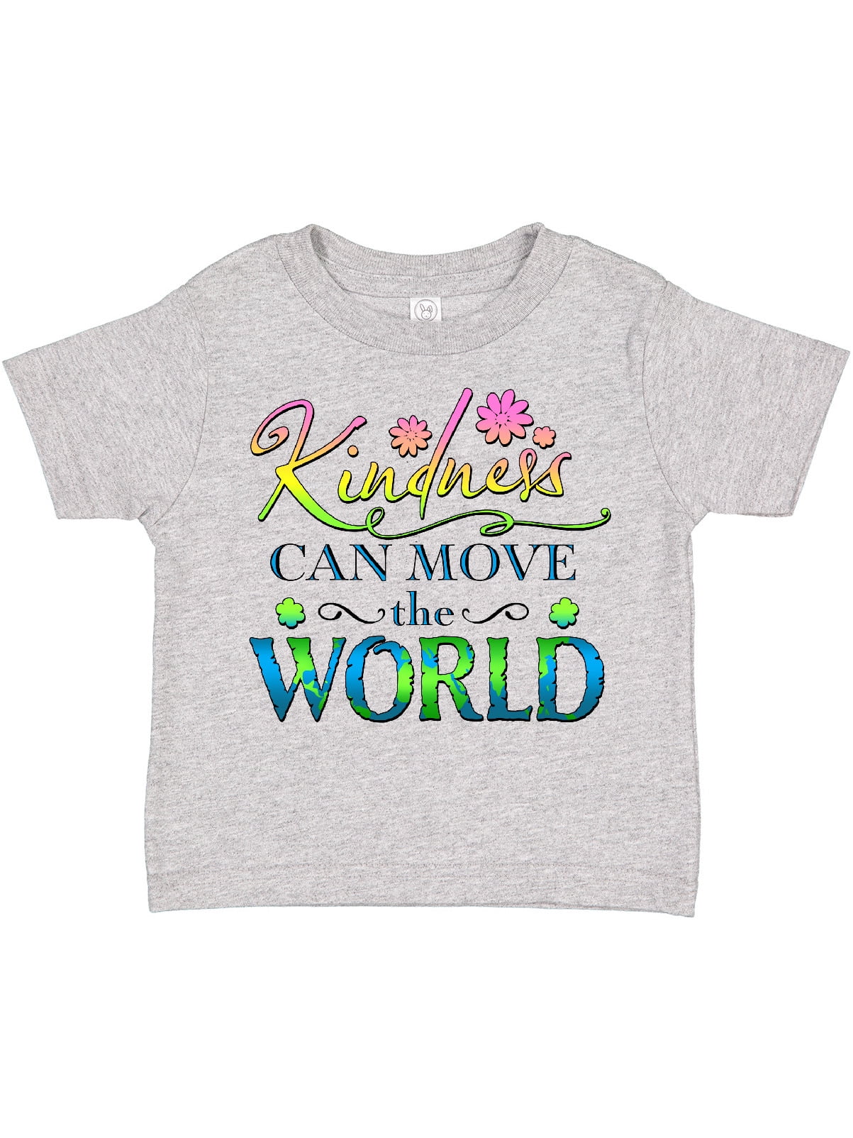 Inktastic Kindness Can Move the World- with flowers Boys or Girls ...