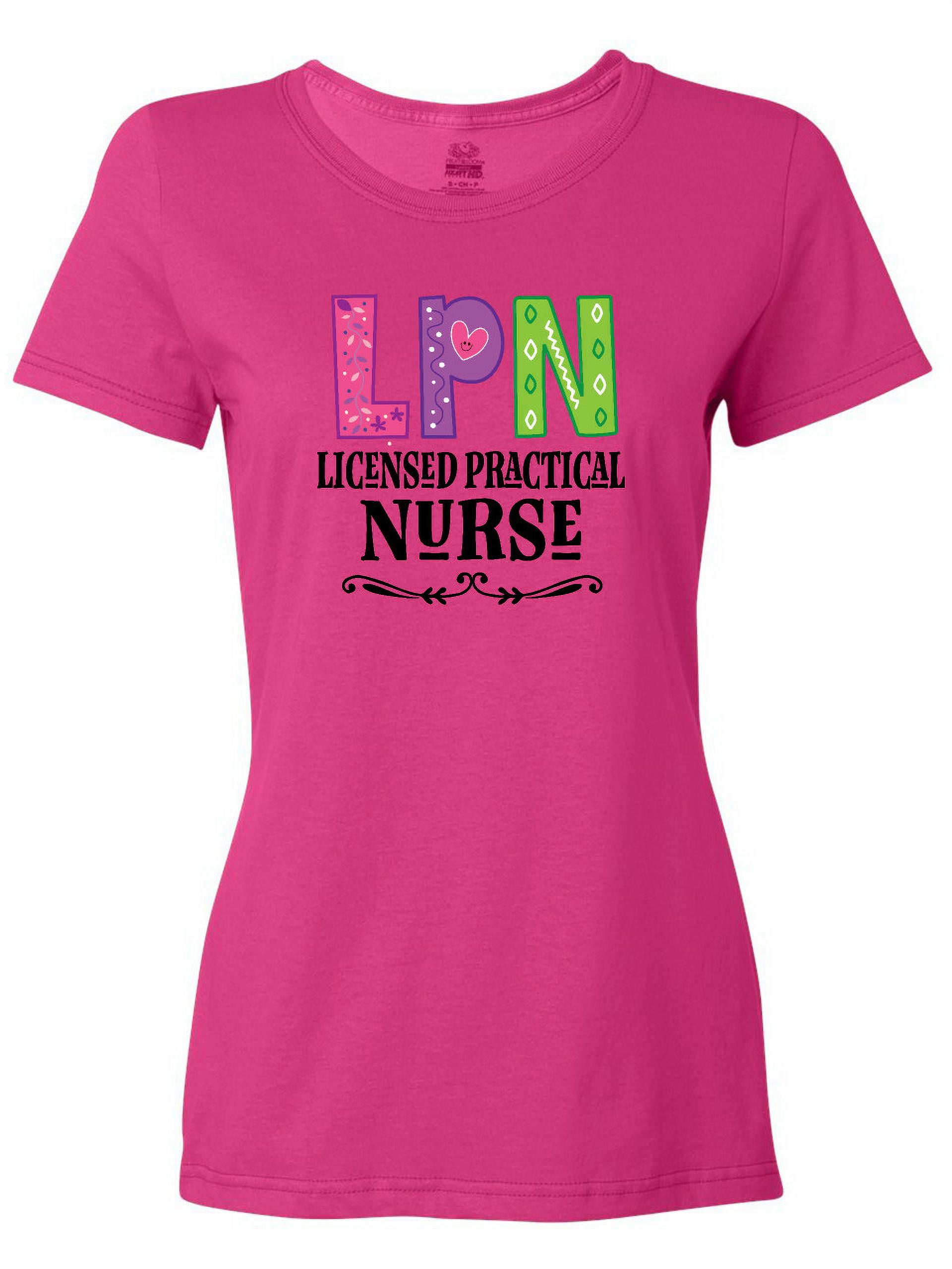 Inktastic LPN Licensed Practical Nurse Women's T-Shirt - Walmart.com