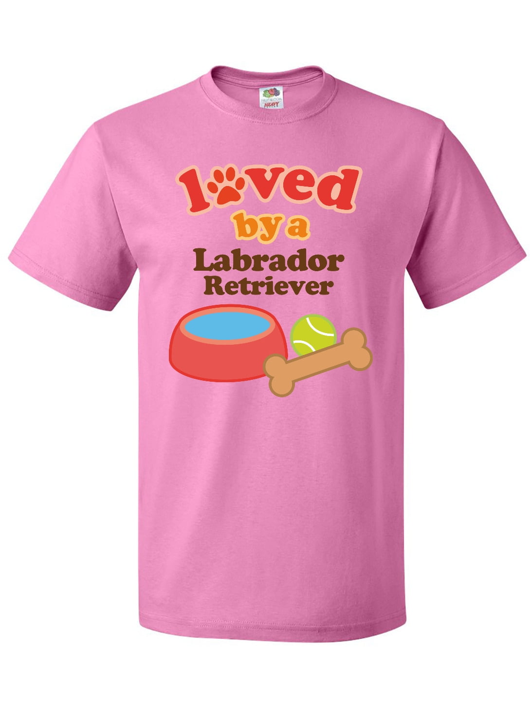 Inktastic Labrador Retriever Loved by a T-Shirt - Walmart.com