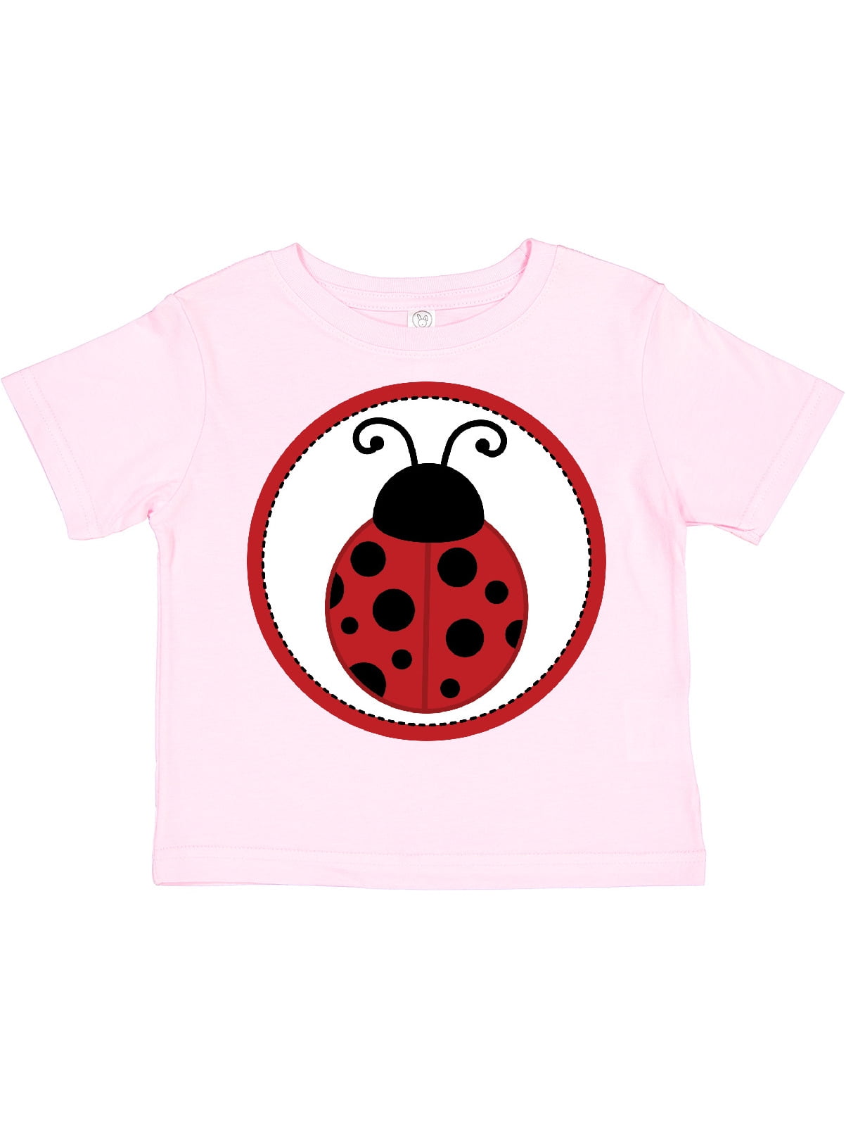 Inktastic Ladybug Circle Boys or Girls Toddler T-Shirt - Walmart.com