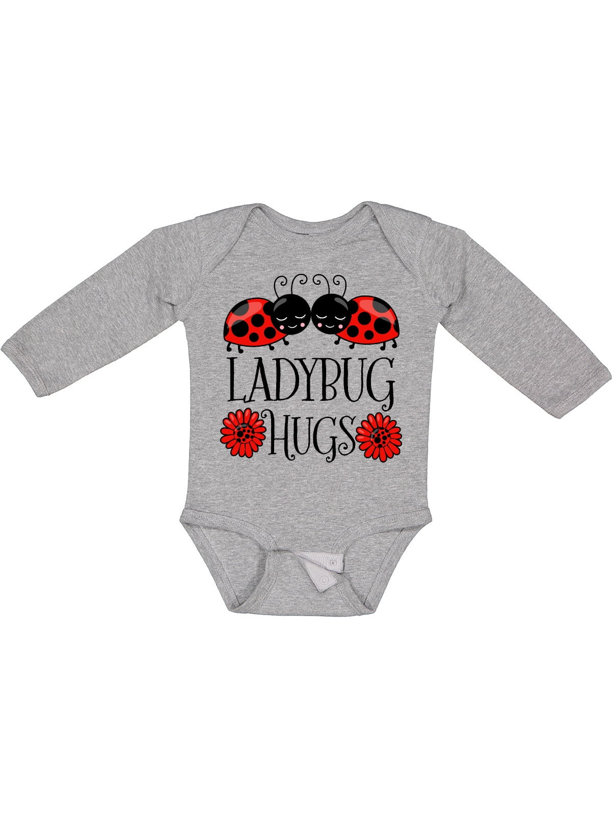 Inktastic Ladybug Hugs Cute Pair of Ladybugs Boys or Girls Long Sleeve ...