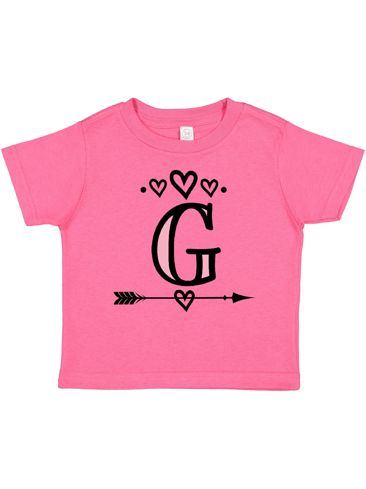 Inktastic Letter G Monogram Tribal Arrow Girls Toddler T-Shirt ...