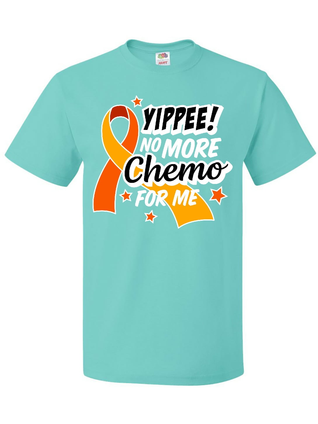 Inktastic Leukemia Awareness Yippee No More Chemo for Me T-Shirt ...