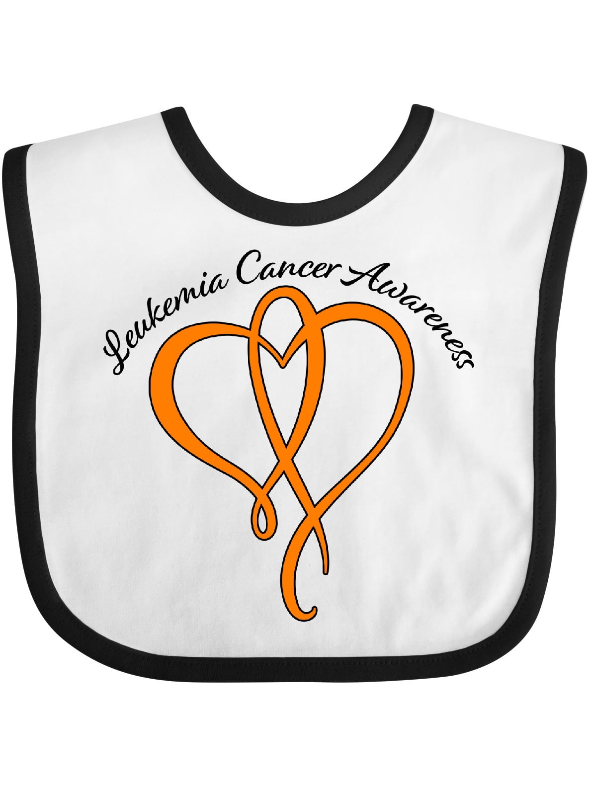 Inktastic Leukemia Awareness with Orange Ribbon Heart Boys or Girls ...