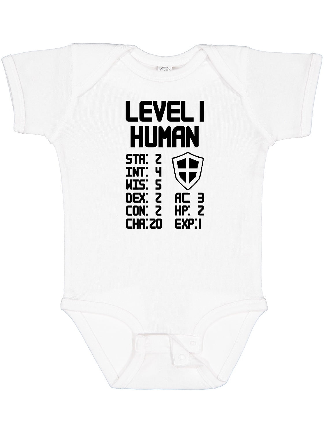 Inktastic Level 1 Human Boys or Girls Baby Bodysuit - Walmart.com