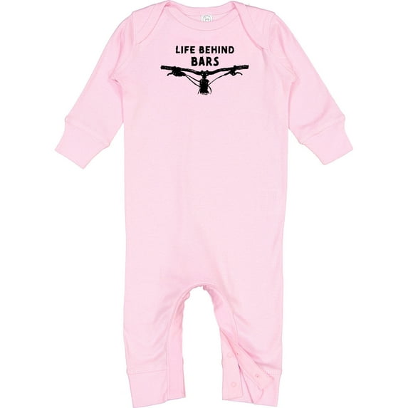 Inktastic Life Behind Bars Mountain Bike Baby Romper Coveralls - Walmart.com