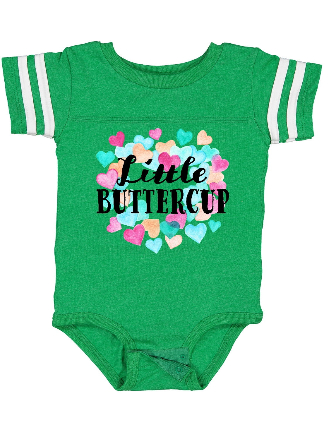 Inktastic Little Buttercup Hearts Boys or Girls Baby Bodysuit - Walmart.com