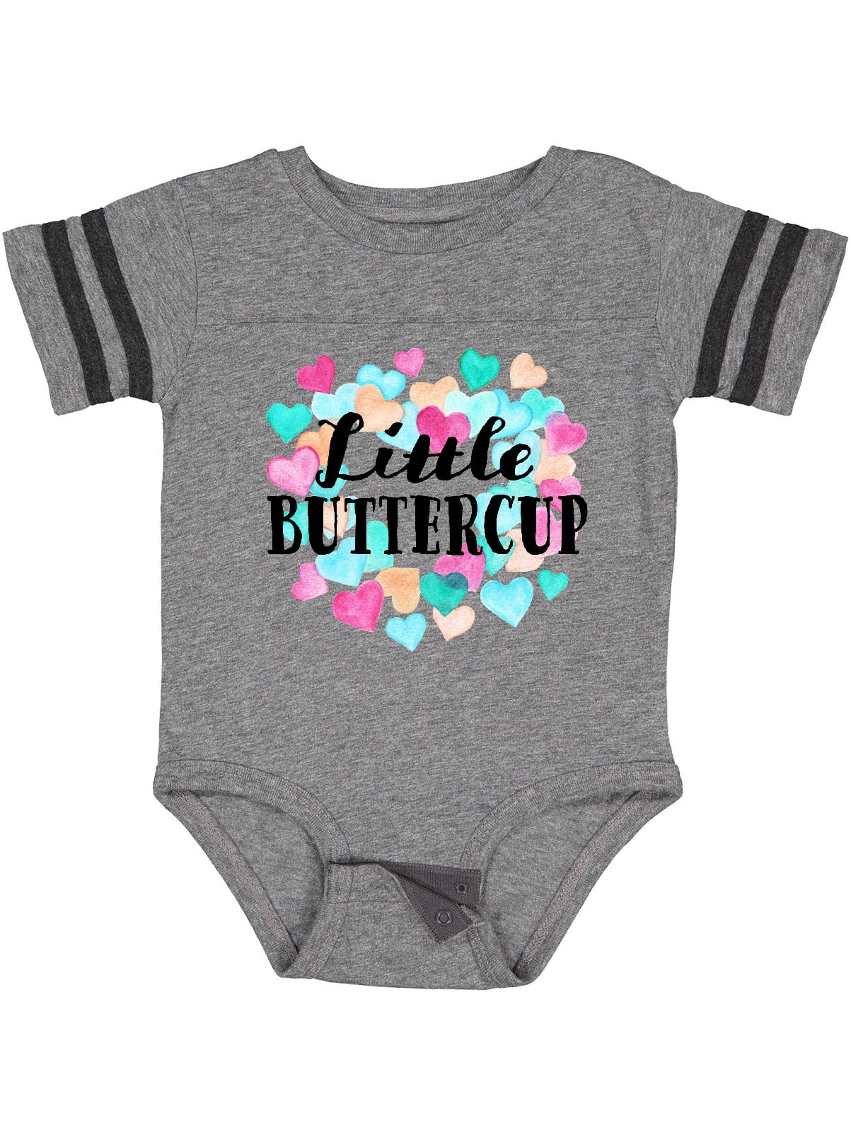 Inktastic Little Buttercup Hearts Boys or Girls Baby Bodysuit - Walmart.com
