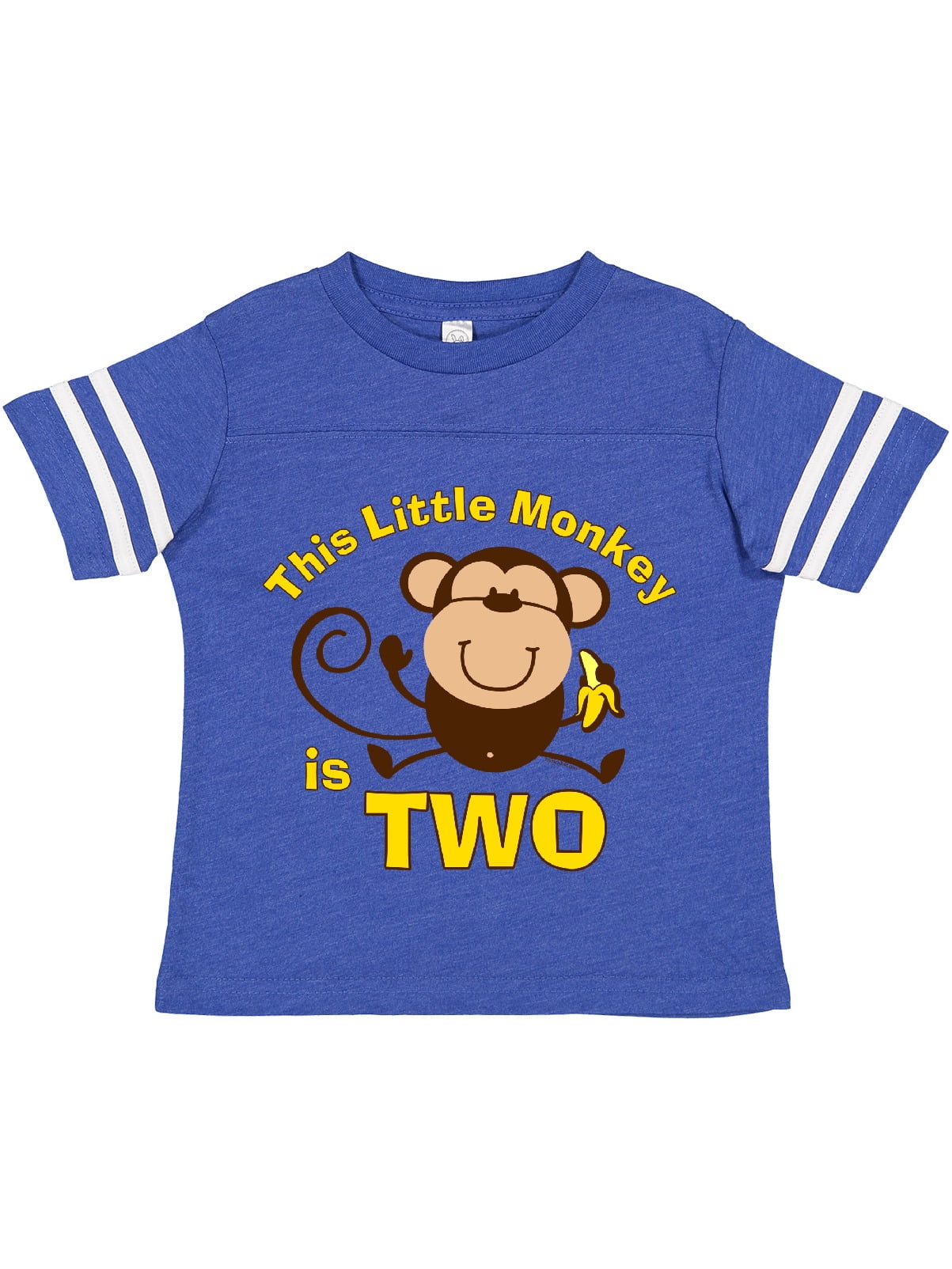 Inktastic Little Monkey 2nd Birthday Boy Boys Toddler T-Shirt - Walmart.com