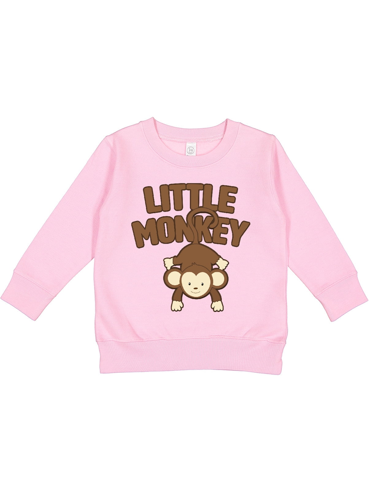 Inktastic Little Monkey Toddler Sweatshirt - Walmart.com