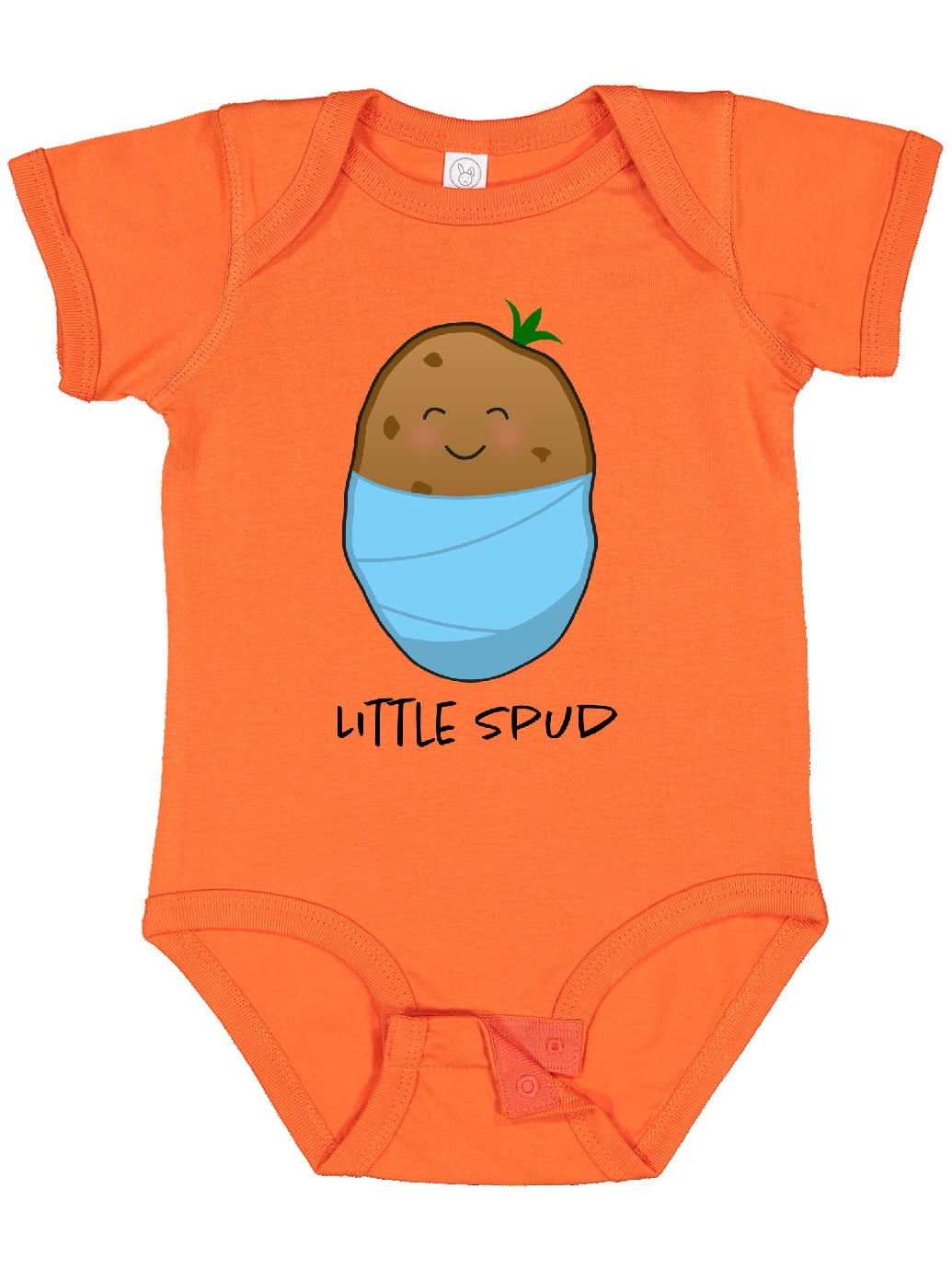 Inktastic Little Spud Blue Boys or Girls Baby Bodysuit - Walmart.com