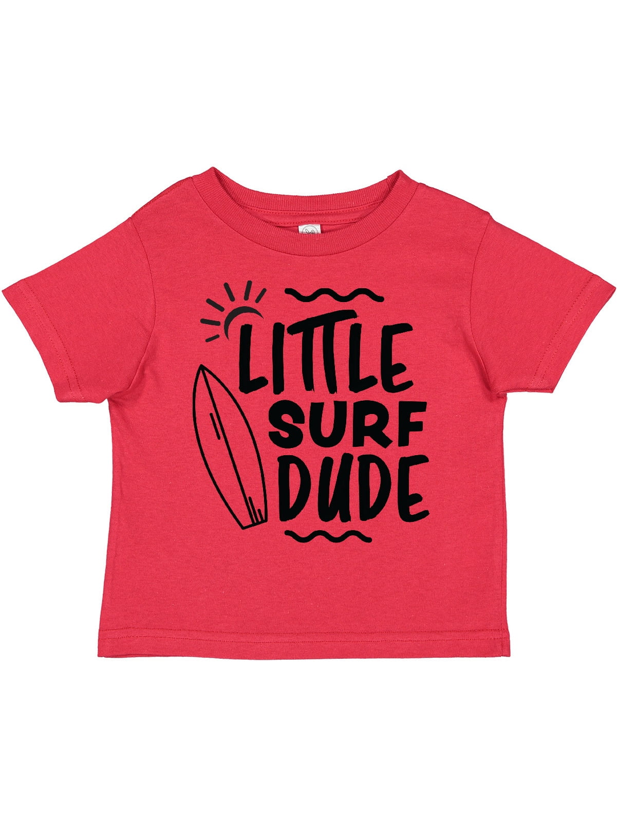 Inktastic Little Surf Dude with Surfboard Boys Toddler T-Shirt ...