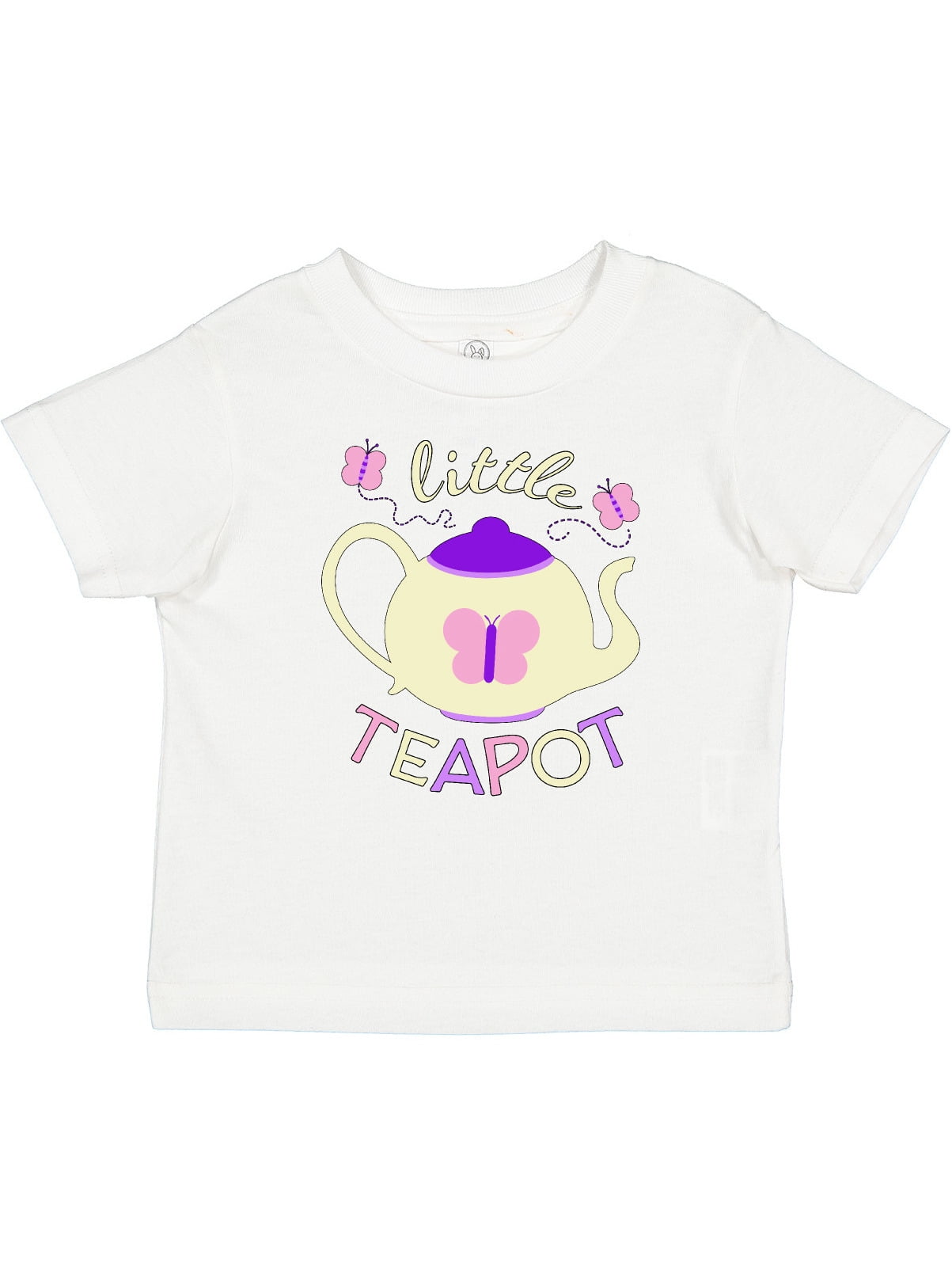 Inktastic Little Teapot Cute Teapot with Butterflies Boys or Girls Baby ...