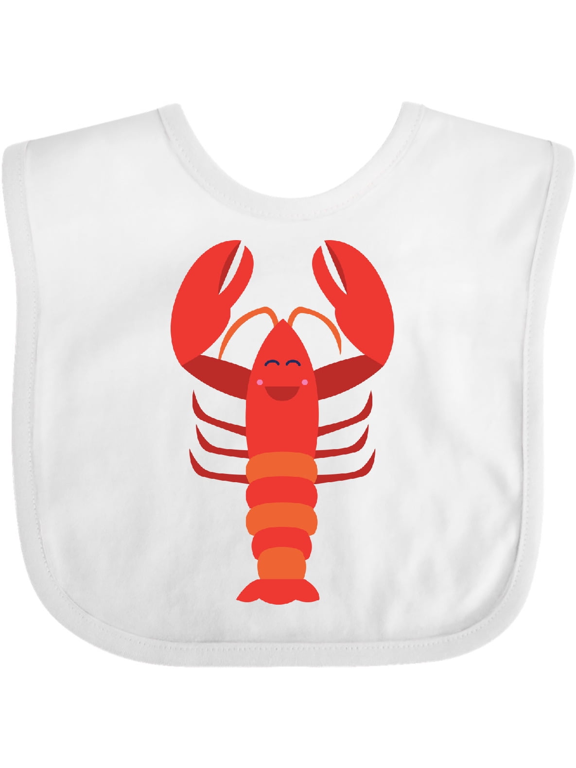 Inktastic Lobster Cute Ocean Creature Boys or Girls Baby Bib - Walmart.com