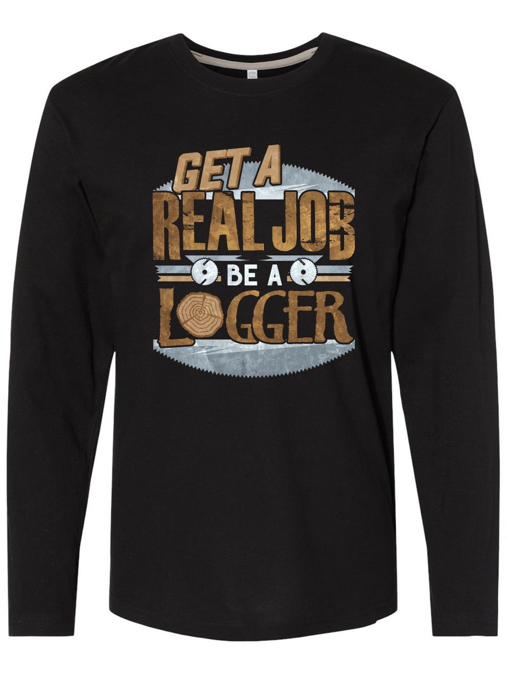Inktastic Logging Joke Gift for Logger Long Sleeve T-Shirt - Walmart.com