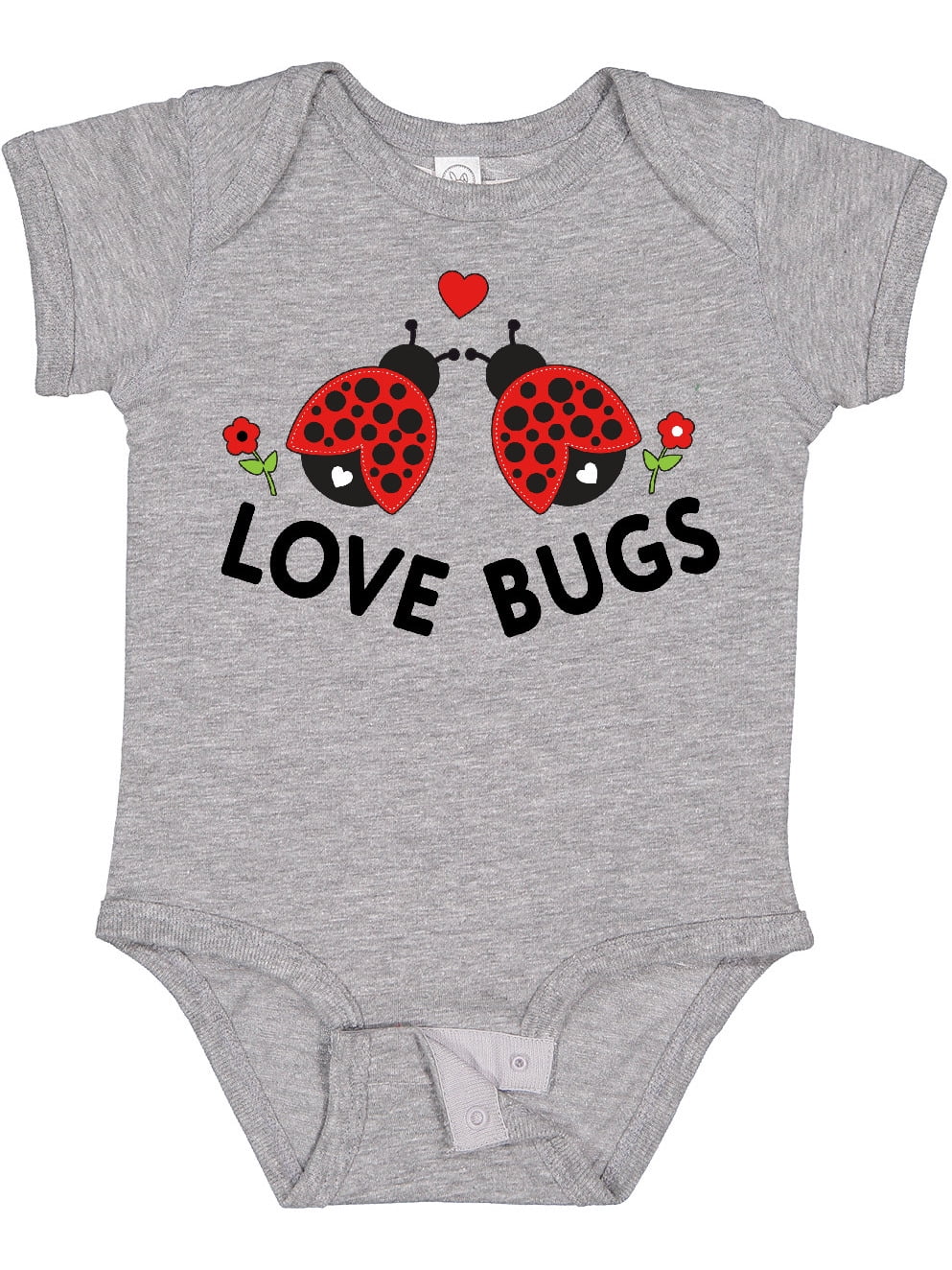 Inktastic Love Bugs Red Ladybugs Valentine's Day Boys or Girls Baby ...