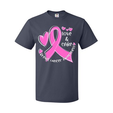 Promotion & Beyond Stronger Together Breast Cancer Awareness Men's T-shirt, M, Cyber Pink ...