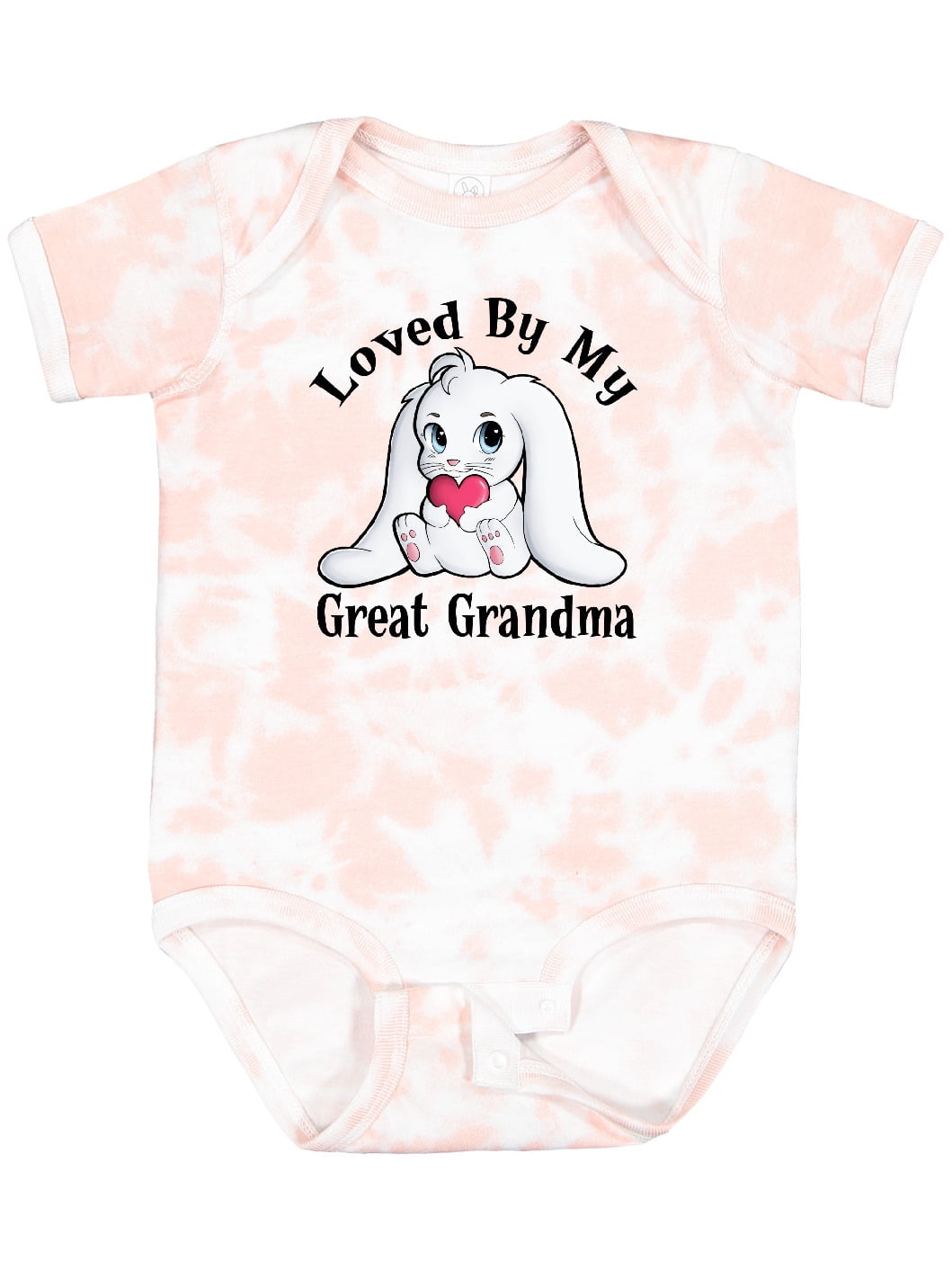 Inktastic Loved by My Great Grandma Bunny Rabbit Boys or Girls Baby ...