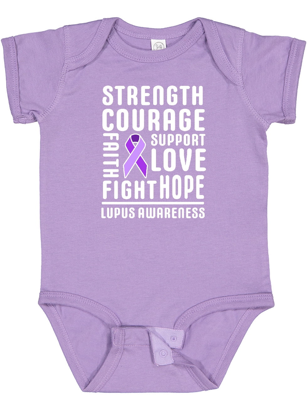 Inktastic Lupus Awareness Strength Support Courage Boys or Girls Baby Bodysuit - Walmart.com