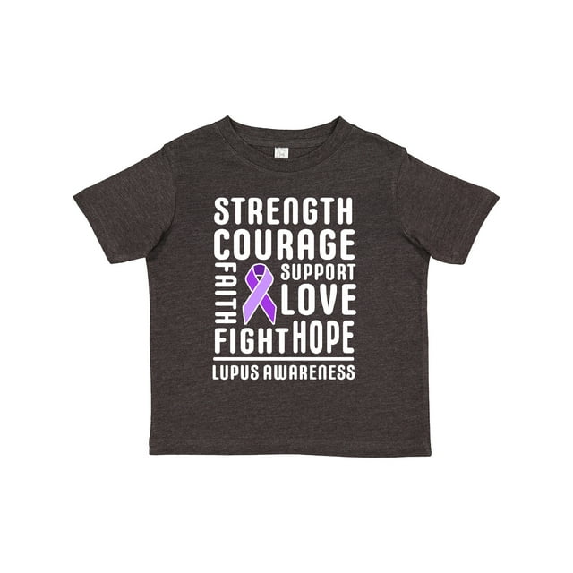Inktastic Lupus Awareness Strength Support Courage Boys or Girls Toddler T-Shirt - Walmart.com