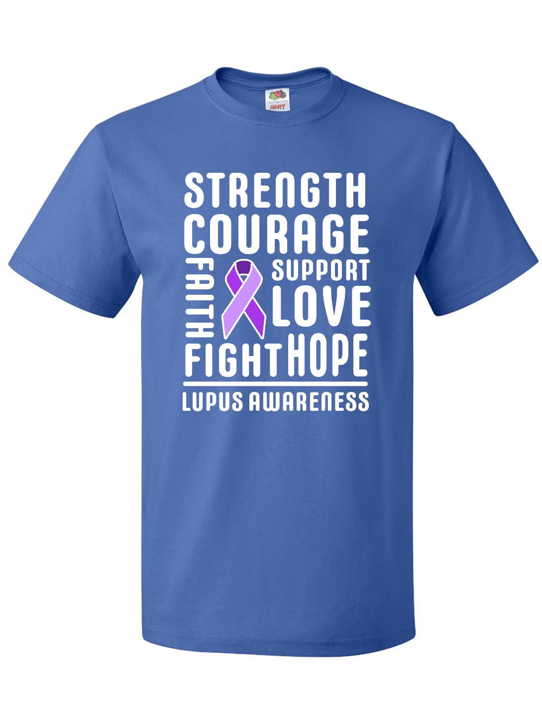 Inktastic Lupus Awareness Strength Support Courage T-Shirt - Walmart.com
