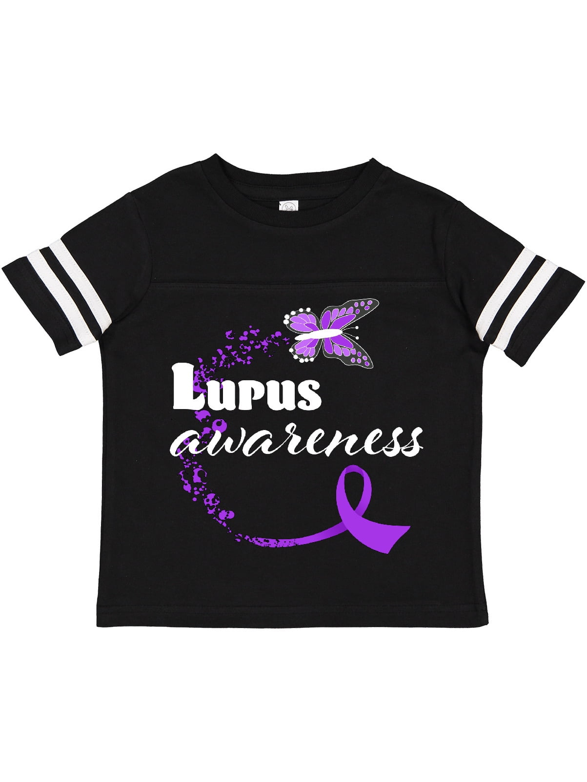 Inktastic Lupus Awareness butterfly ribbon Boys or Girls Toddler T-Shirt - Walmart.com