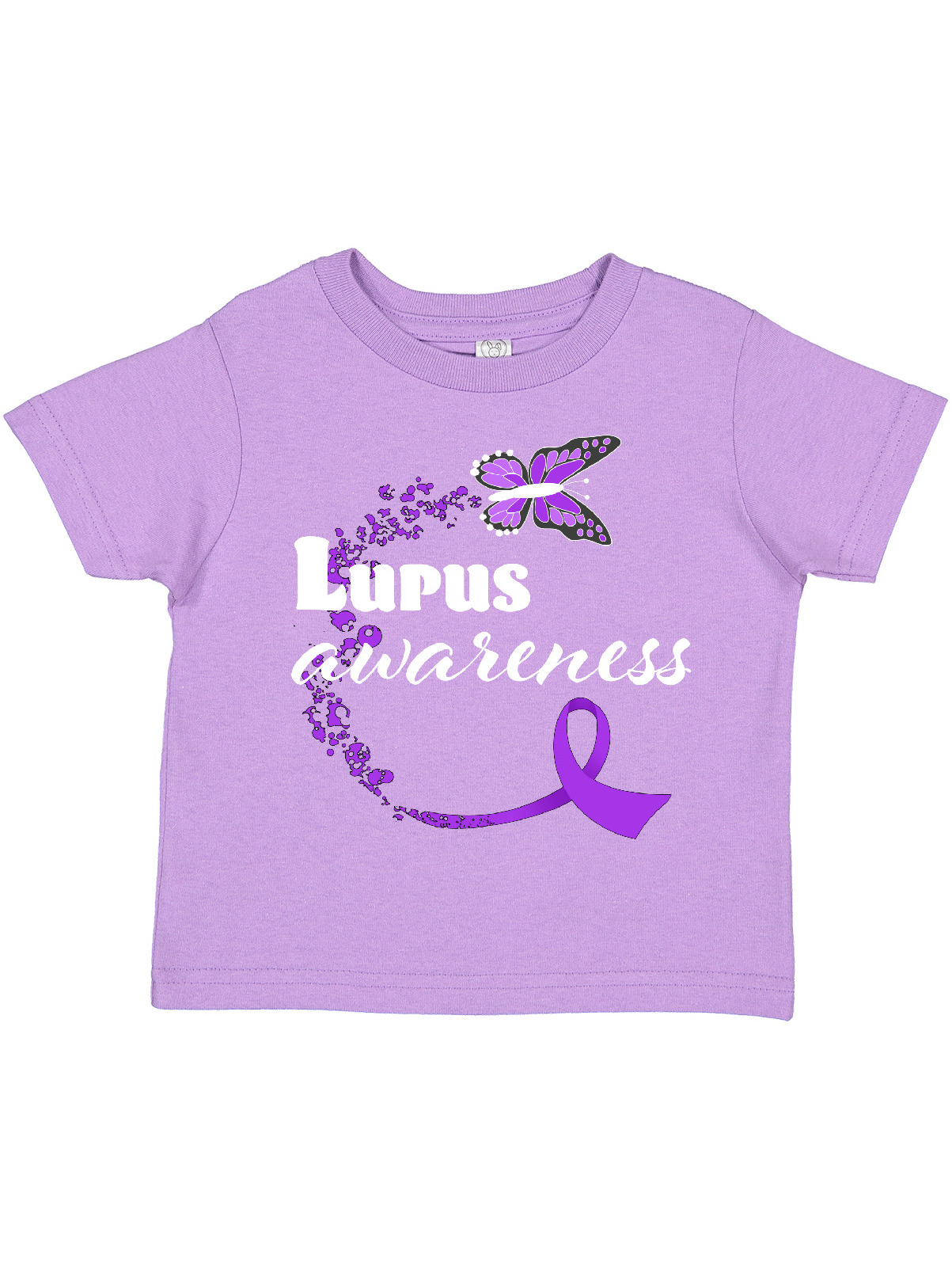 Inktastic Lupus Awareness butterfly ribbon Boys or Girls Toddler T-Shirt - Walmart.com