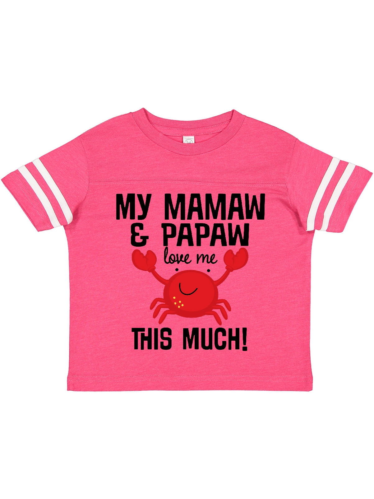 Inktastic Mamaw Papaw Love Me Boys or Girls Toddler T-Shirt - Walmart.com