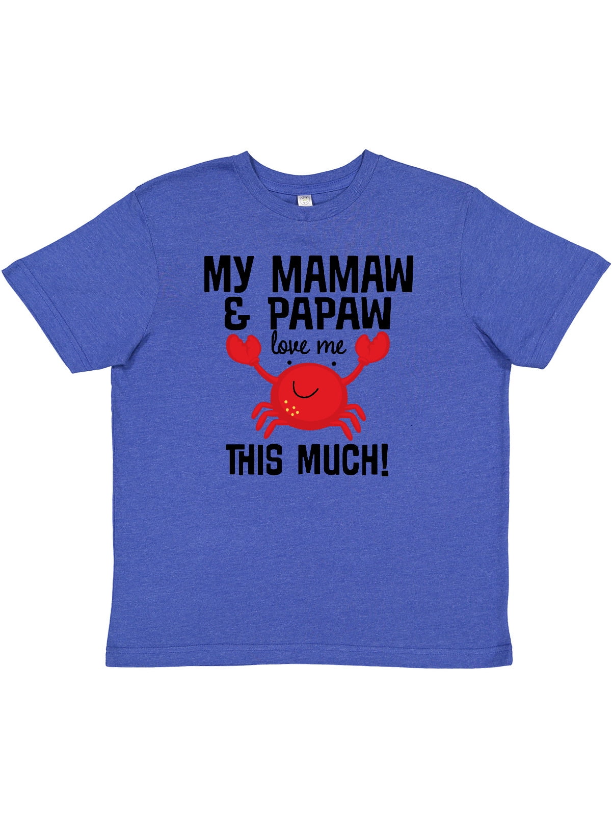 Inktastic Mamaw Papaw Love Me Youth T-Shirt - Walmart.com