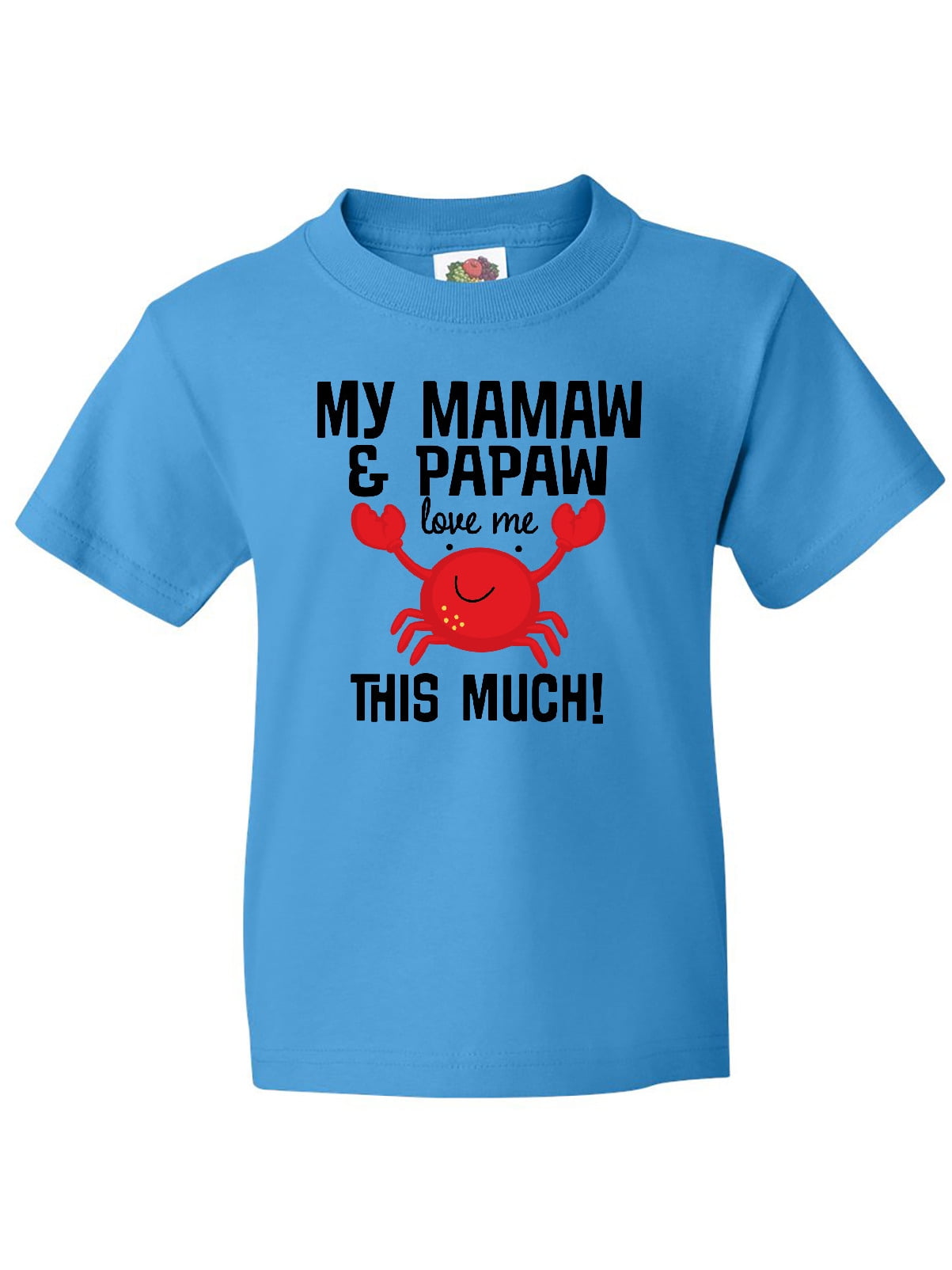 Inktastic Mamaw Papaw Love Me Youth T-Shirt - Walmart.com