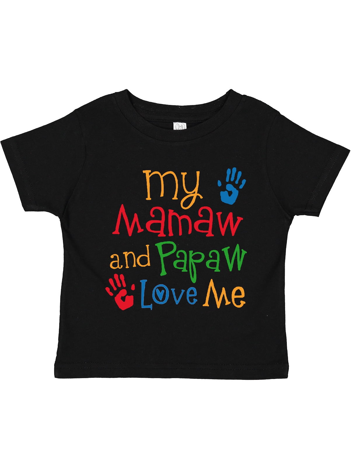 Inktastic Mamaw and Papaw Love Me Boys or Girls Toddler T-Shirt - Walmart.com